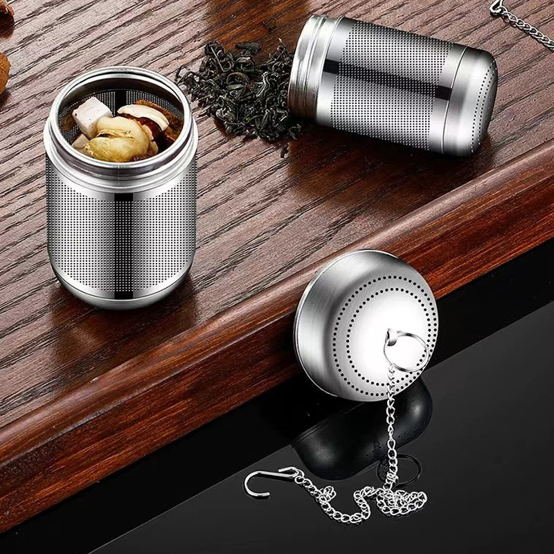 FAMY Tea Strainer Stainless Steel Tea Infuser Tea Leaves Spice ...