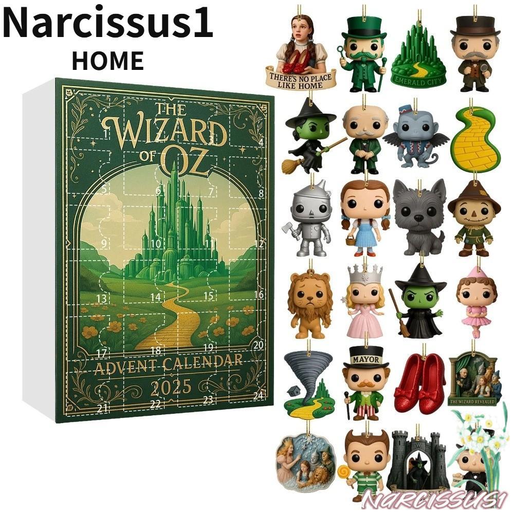 NARCISSUS Advent Calendar 2025, Christmas THE WIZARD OF OZ Pendant ...