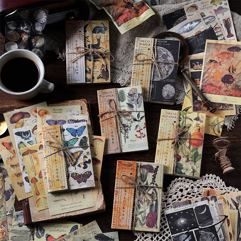 ENWEI 60 Pcs [Floating Life Myriad Series] Vintage Style Specialty ...