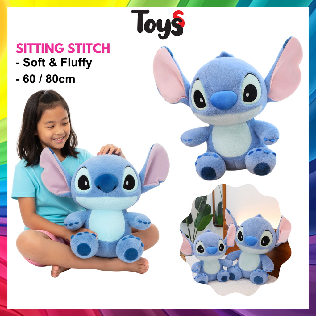 Toyss Stitch Plush Toy Stich Doll Patung Stich Plushie Stich Teddy Bear ...
