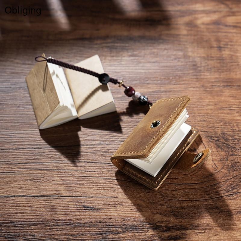 BLING Small Leather Journals 64 Pages Unlined For Women Men Student ...