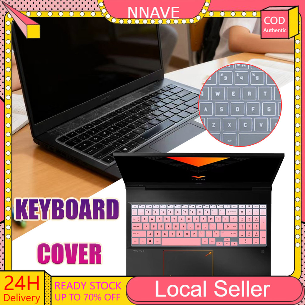 Laptop Keyboard Cover For Hp Victus 7 15.6inch Silicone Protective Film ...