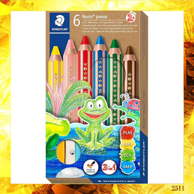 STAEDTLER Noris Junior Colored Pencils Collection | Shopee Malaysia