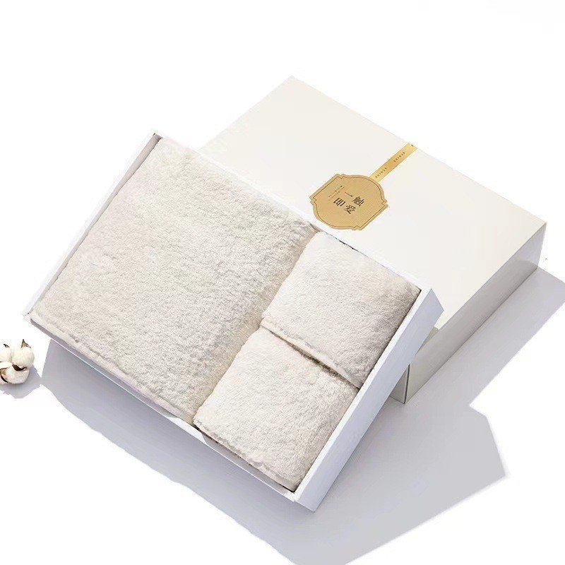21 Infield Bath Towel Soft Towel Gift Box UCHINO Absorbent Pure Cotton ...
