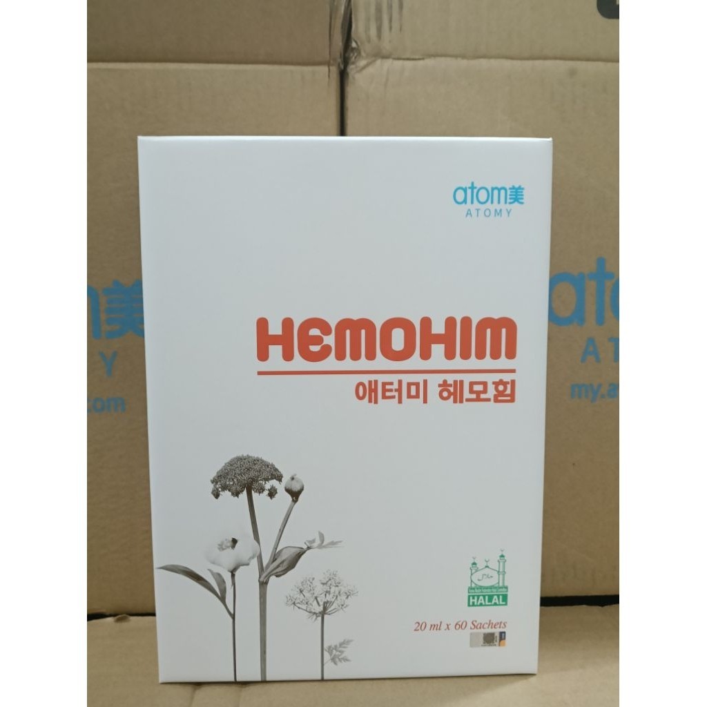 welcome to our shop Ready stock Atomy Hemohim (20ml×60saches) HALAL ...
