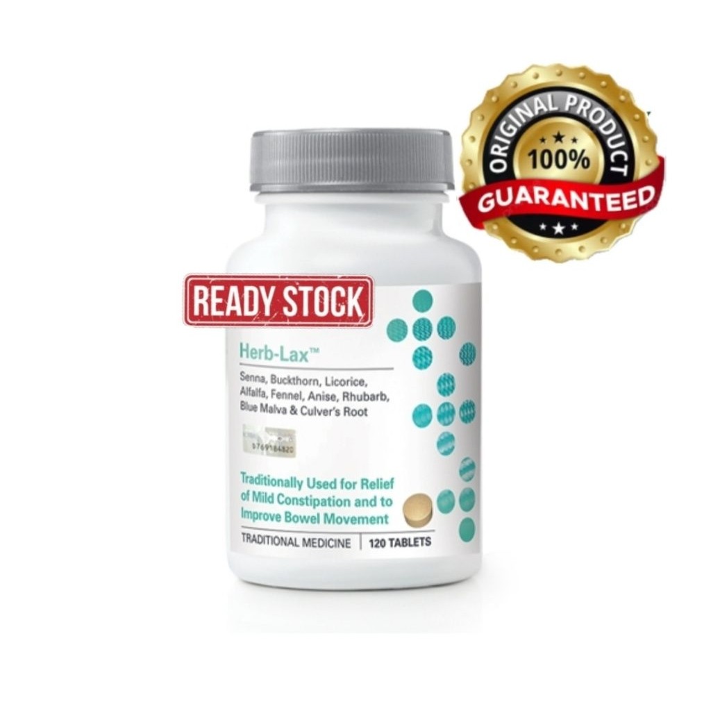 #100%Original Shaklee Herb Lax (120 Tablets) | Shopee Malaysia