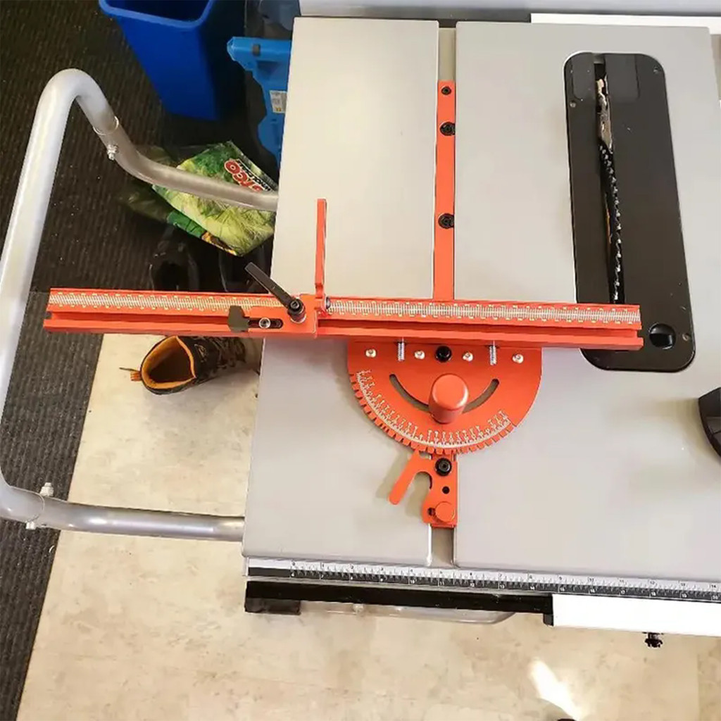 【Fast delivery】 1 Set Miter Gauge And 400MM Fence With Track Stop ...
