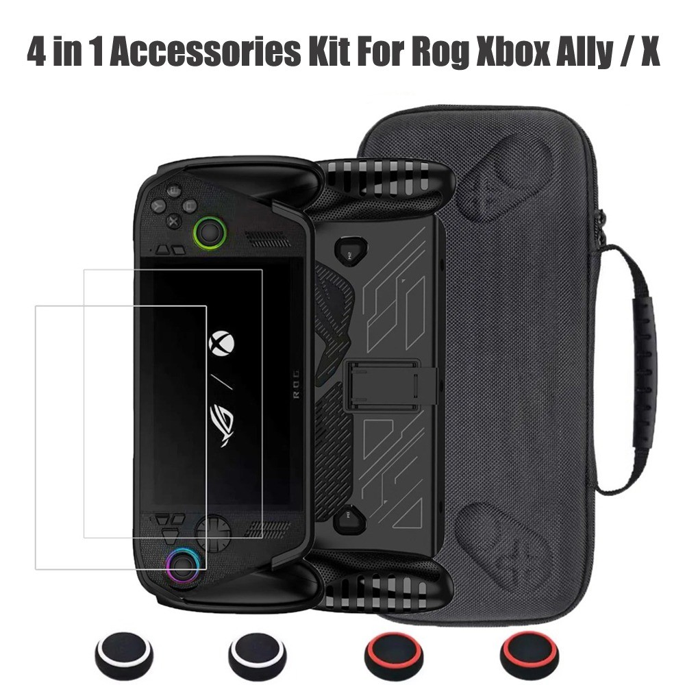 4 in 1 Accessories Kit for ROG Xbox Ally / X TPU Protective Case with ...