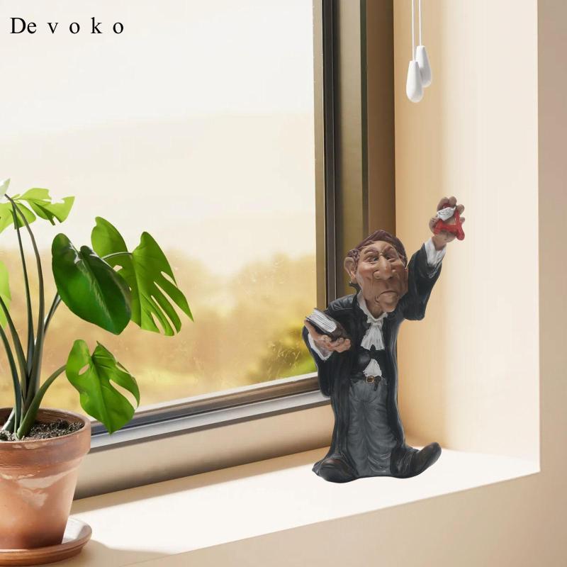 Devoko Lawyer Statue Lawyer Advocate Figurine for Farmhouse Study Room ...