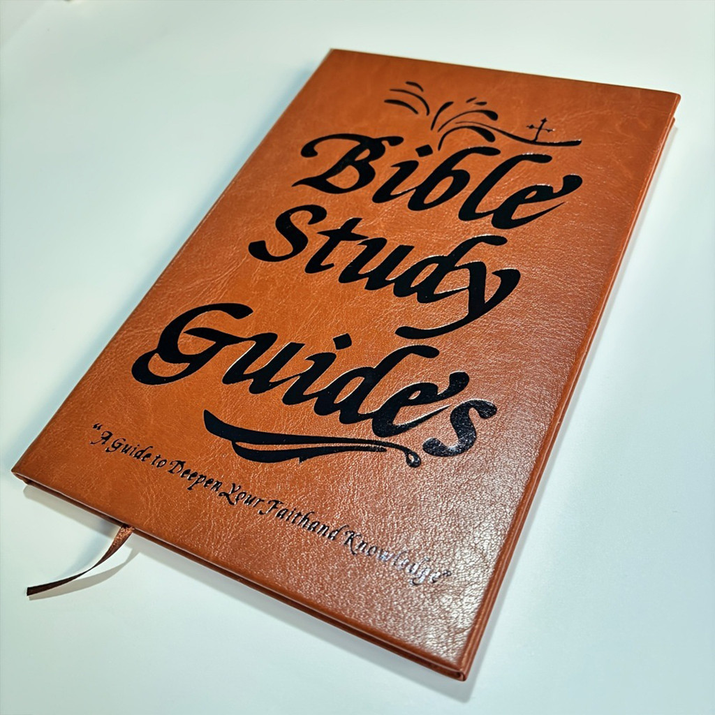 Vintage Scripture Bible Study Journal Guided Q&A Journal with Basic ...