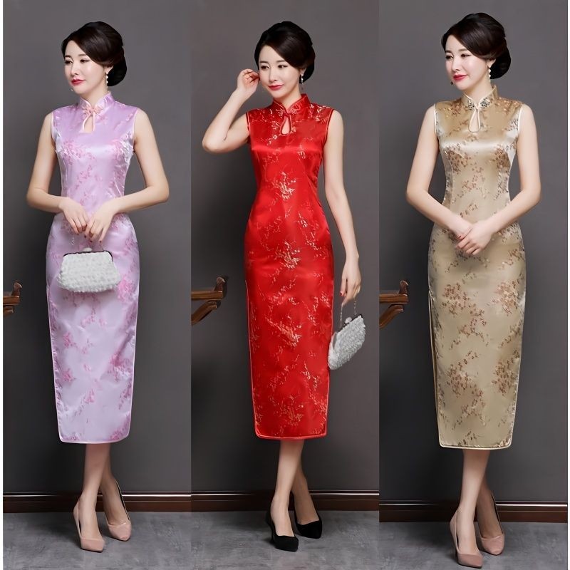 T Chinese French Fusion Cheongsam - Long Formal Wear Dress 11.10 ...