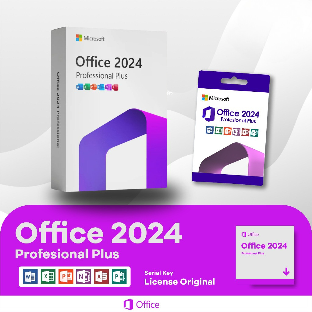 Office 2024 Pro Plus Original Genuine Lifetime License Key | Permanent ...