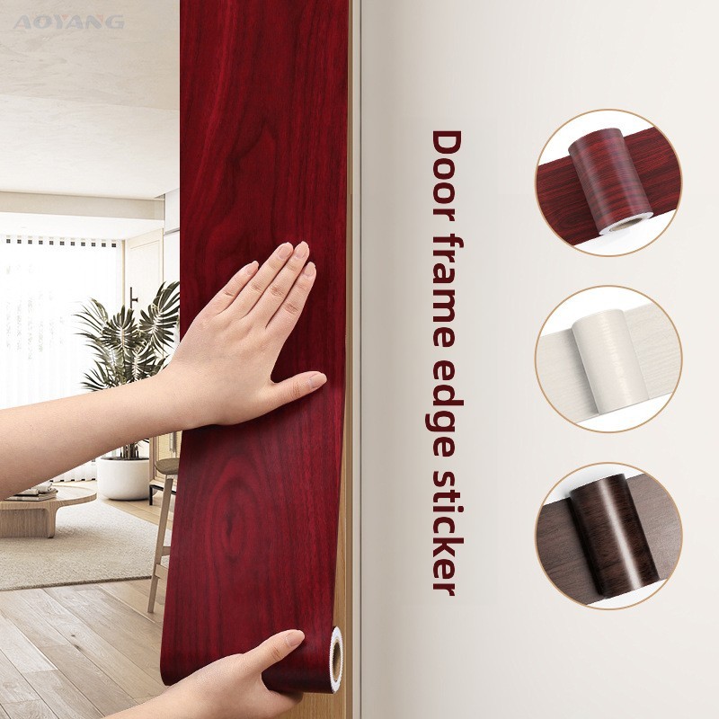 Door Frame Edge Sticker Door Cover Damaged Repair Door Frame Edge Cover ...