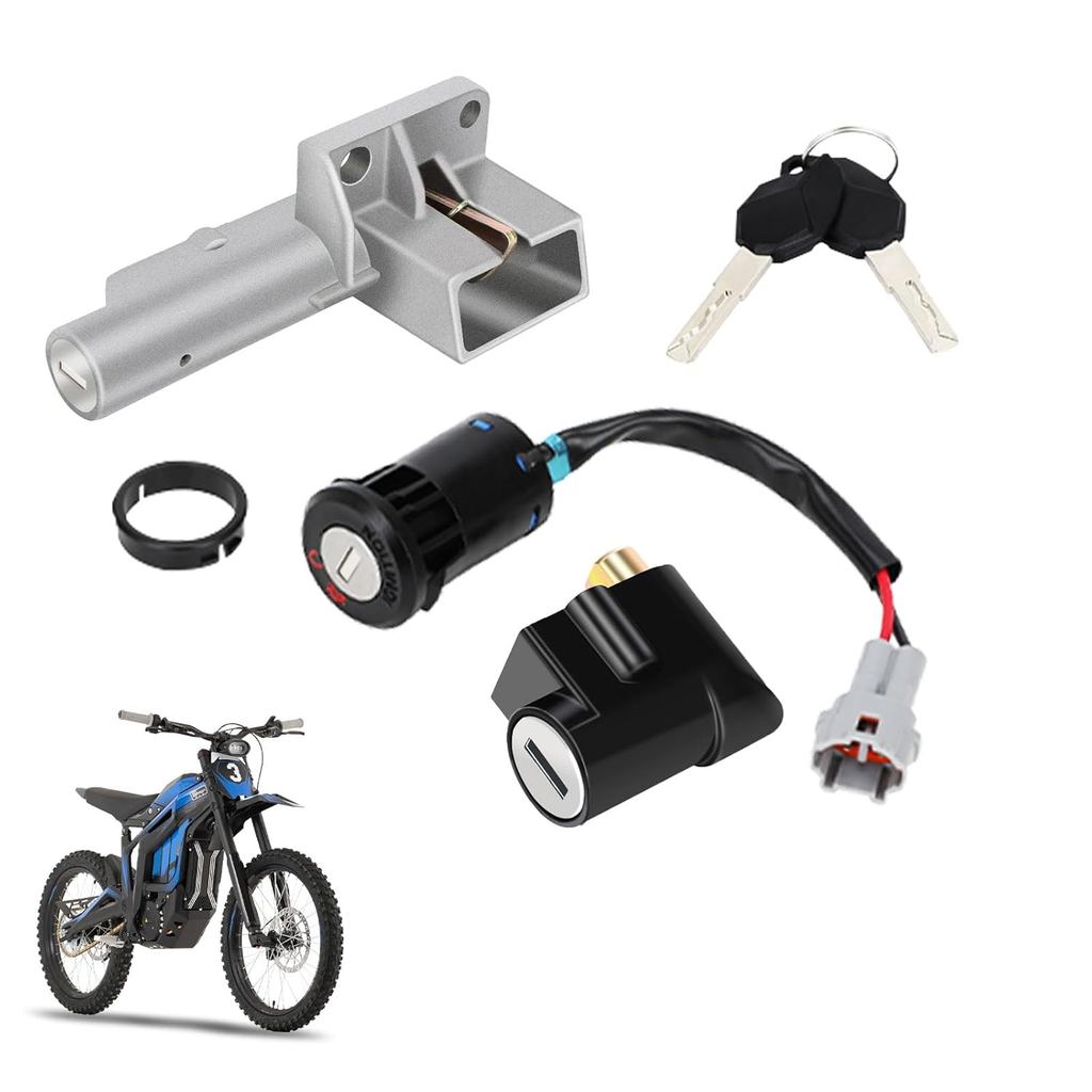 Motorcycle OEM Ignition Key Switch Starter Key Set Aluminum with Key ...
