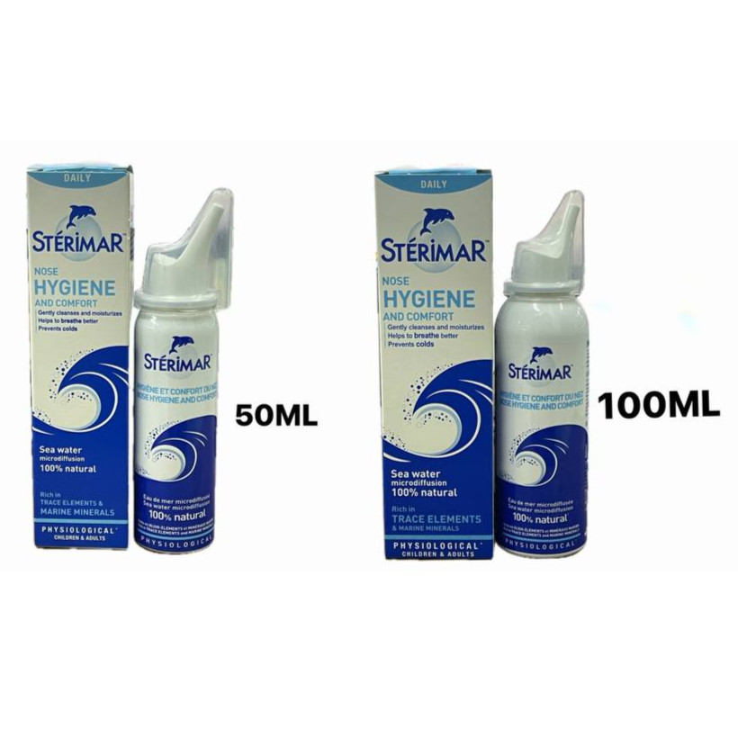 STERIMAR NASAL HYGIENE SPRAY ADULT 50ML | 100ML (EXP:07/2026) | Shopee ...
