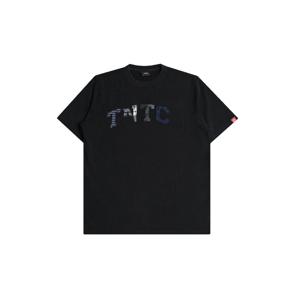 TNTCO PATCHED LOGO TEE 02 (BLACK) | Shopee Malaysia