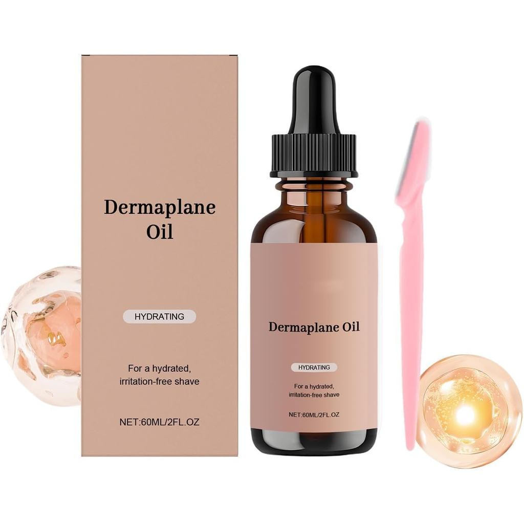 Shaving Oil, Dermaplaning Oil For Face, Hair Removal Soothing Essential ...