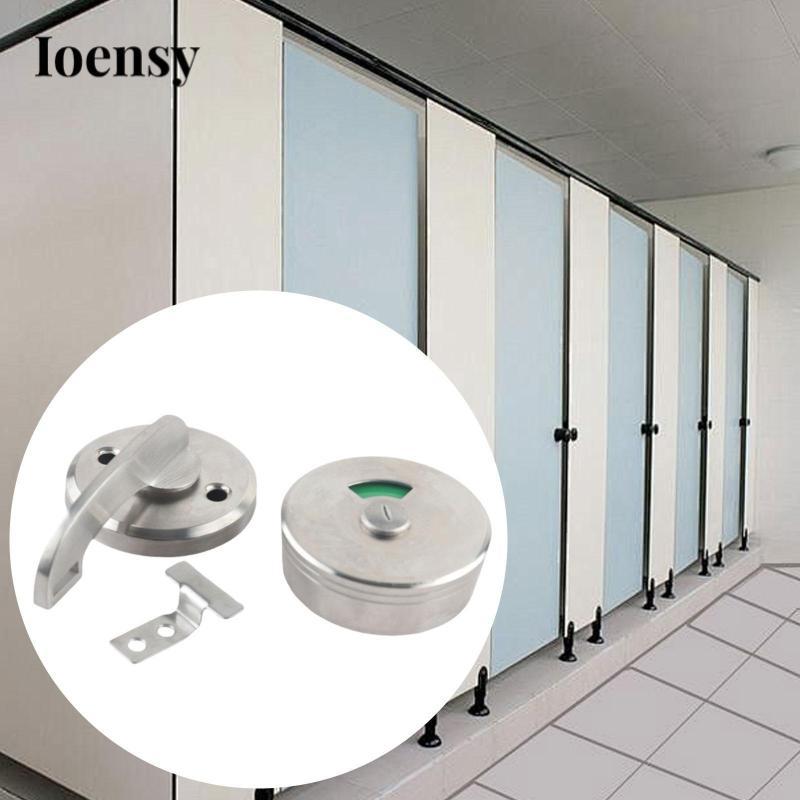[Ioensy] Toilet Bathroom Lock Public Restroom Toilet Partition Door ...