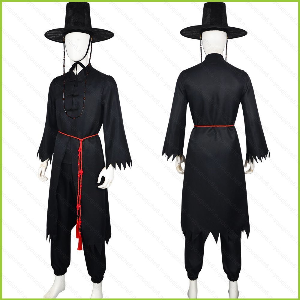 SY6 KPop Demon Hunters Cosplay Costume Shajia boy Jinu Bobby cos Demon ...