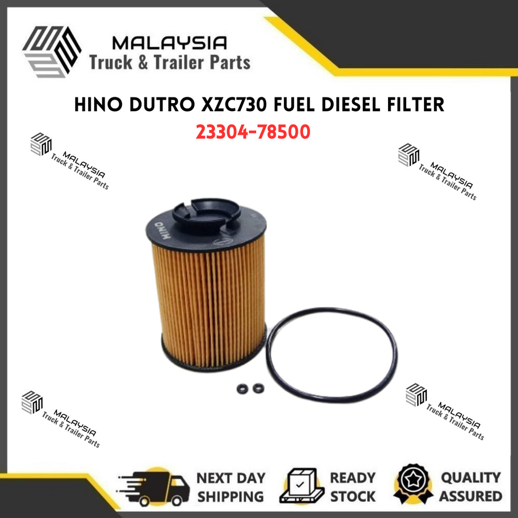 Hino Dutro XZC730 Fuel Diesel Filter 23304-78500 Truck Lorry Spare Part ...