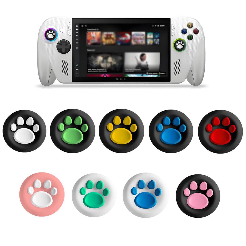 2pcs Silicone Soft Thumb Stick Grip Cap Joystick Cover For Rog Xbox ...