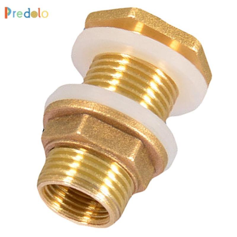 [Predolo] Brass Water Tank Connection Fixed Connection DN15 DN20 DN25 ...