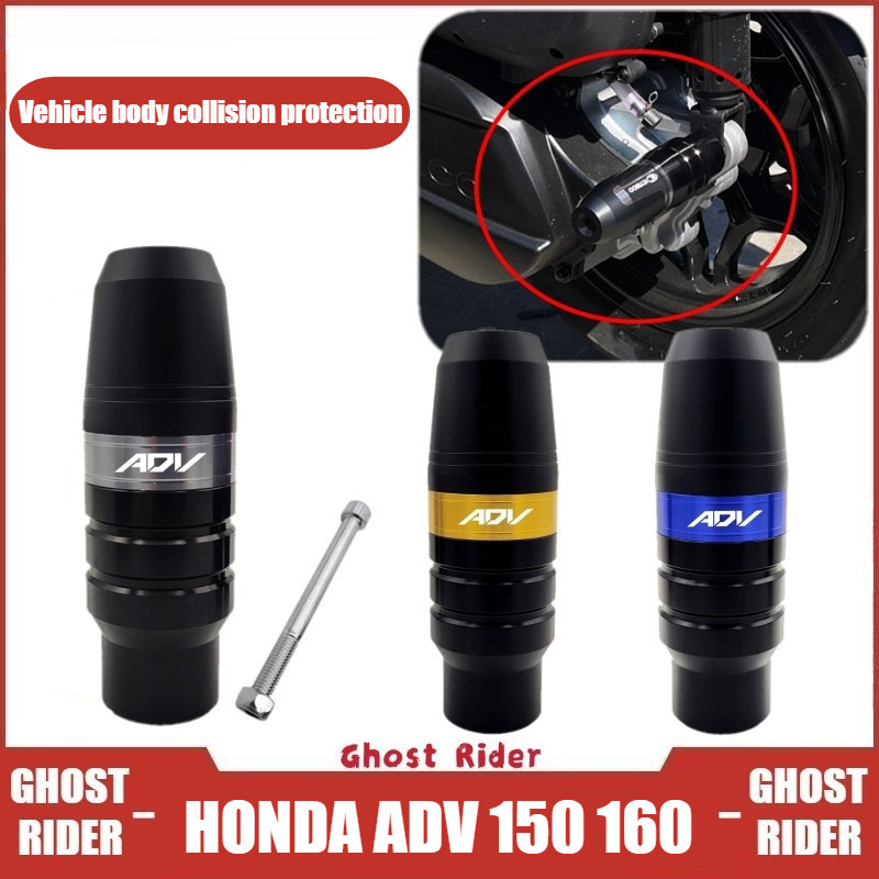 For HONDA ADV150 ADV160 2019-2023 Motorcycle Crash Pads Exhaust Pipe ...