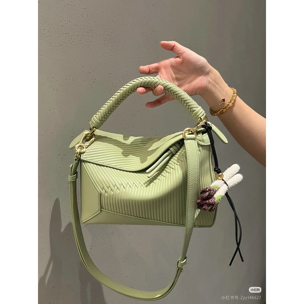 LOEWE/LOEWE Autumn Winter New Style puzzle Bag Braided Shoulder Strap ...