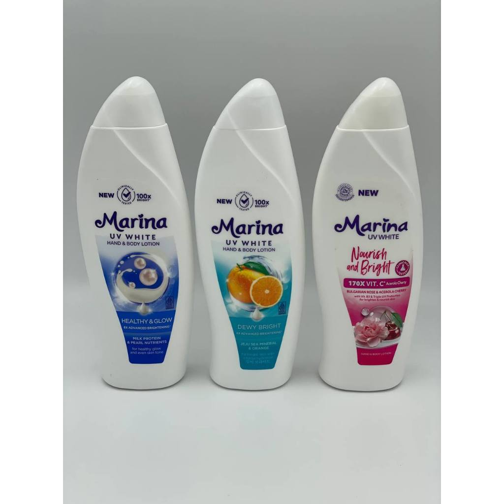 MARINA UV WHITE HAND & BODY LOTION 460ML | Shopee Malaysia