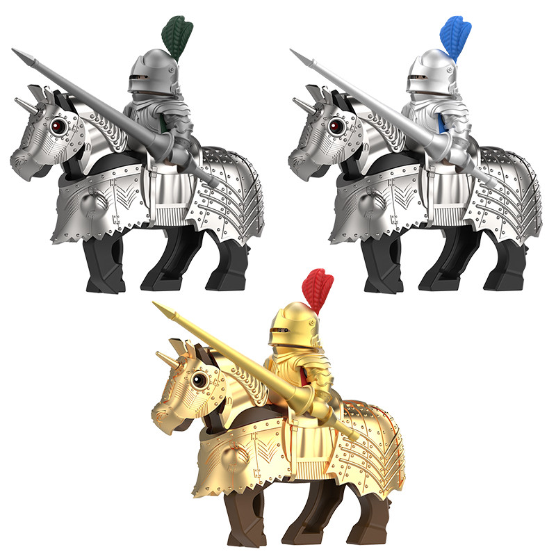 DY331-333 Medieval Knight Medieval Gothic Knight Heavy Armored Soldier ...