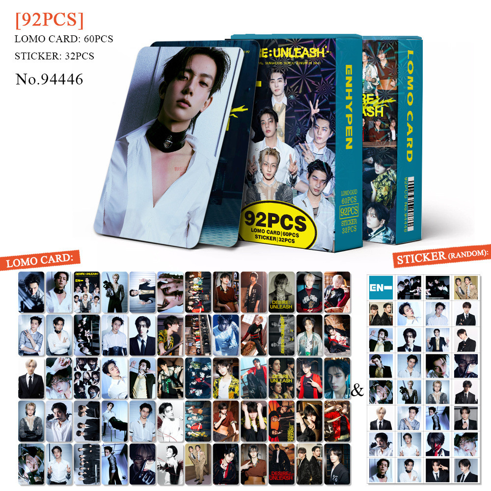 50-55pcs/set EN-HYPEN 2023 World Tour FATE DARK BLOOD Memories: STEP 2 ...
