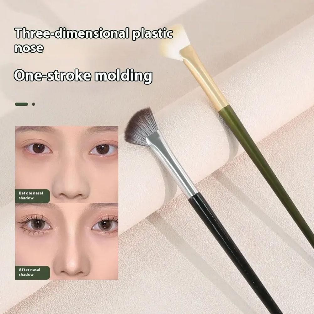 Sickle Nose Shadow Brush Angled Contouring Gloss Makeup Brush Blending ...