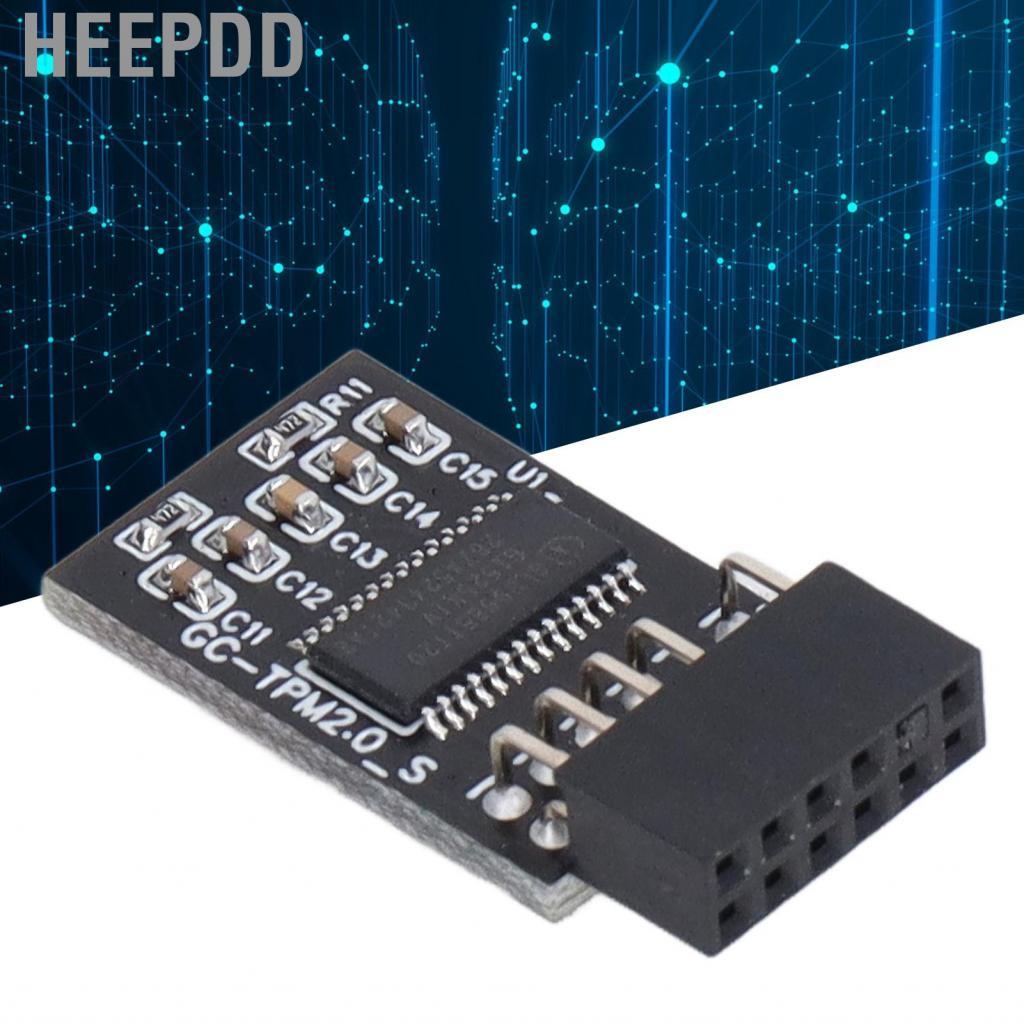 HEEPDD TPM 2.0 Module 12 Pin Security SPI Interface Remote Card ...