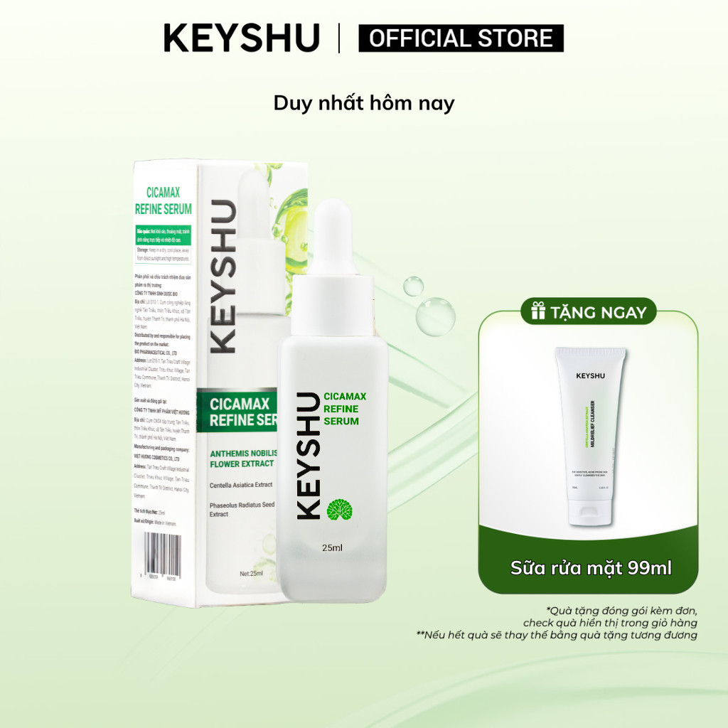 CICAMAX REFINE SERUM KEYSHU Serum Essence Supports Skin Soothing ...