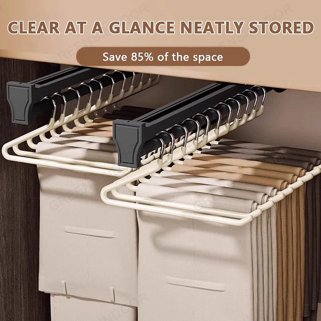Z-shaped Hanger Stainless Steel Metal Jeans Hangers Pant Hanger Towel ...