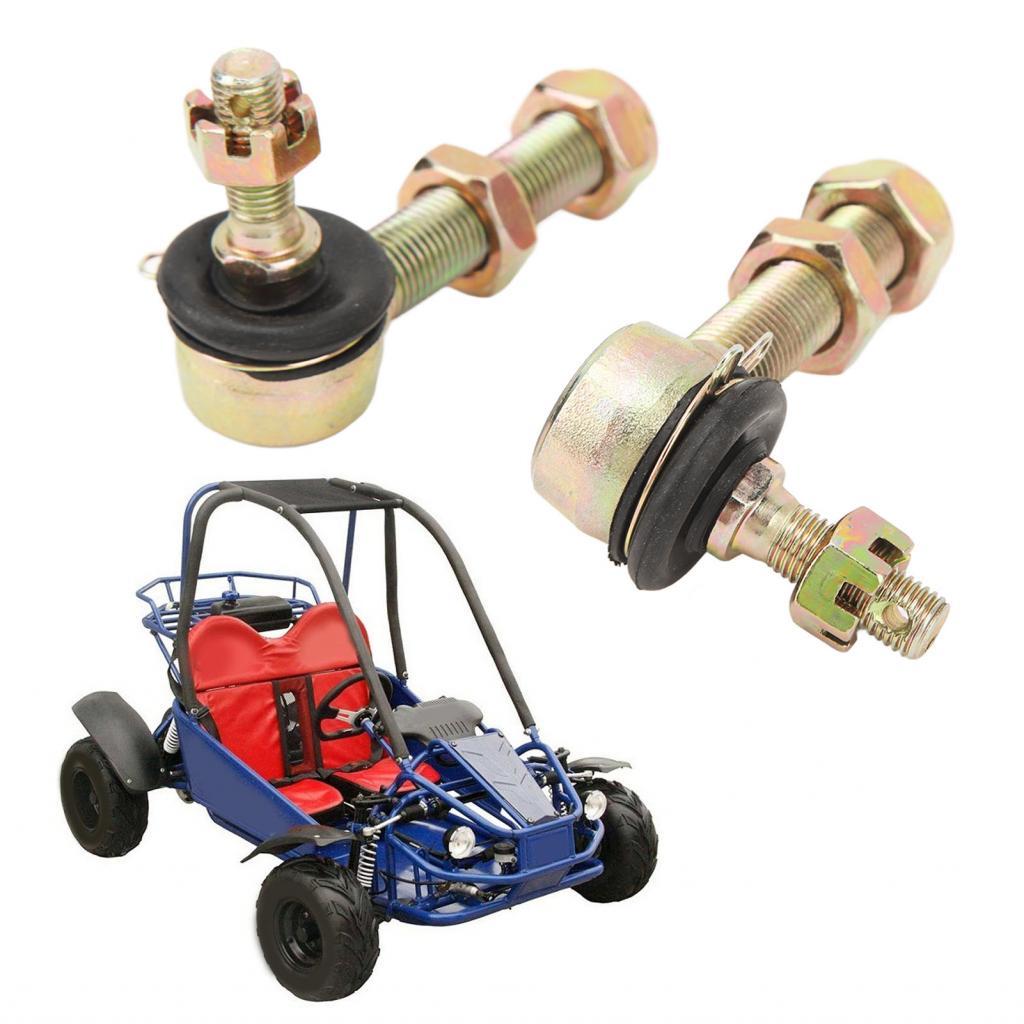 carstory-MY ATV Go Kart Tie Rod Ball Joint 2 Pack Steel Alloy ...
