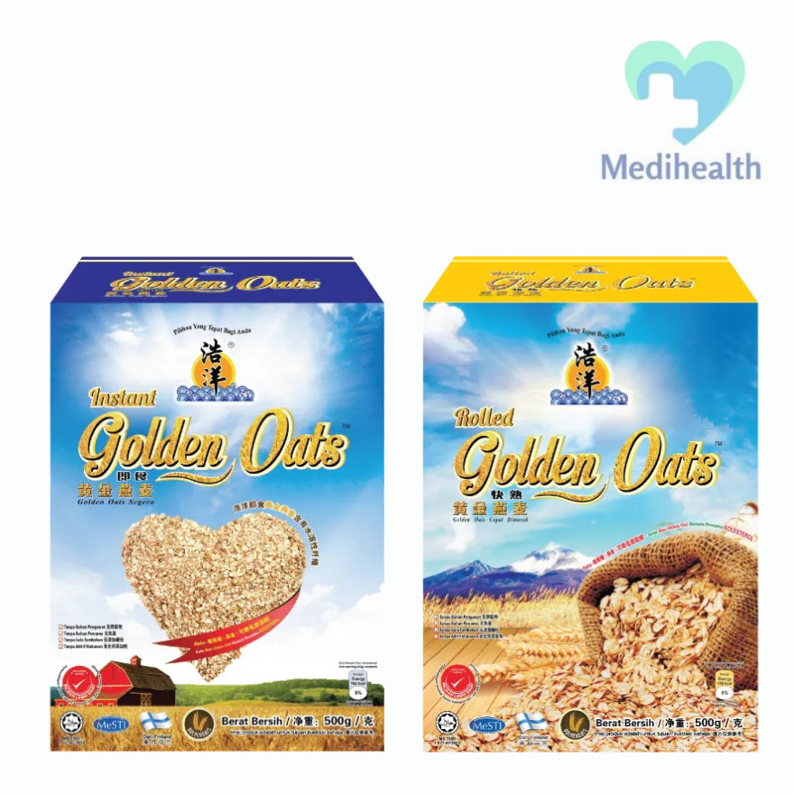 OAT KING Golden Oats -ROLLED/INSTANT (500G) | Shopee Malaysia