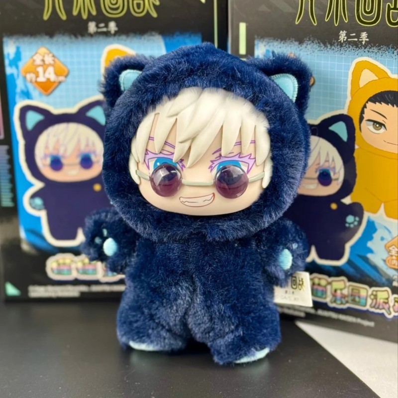 Jujutsu Kaisen Cat Cat Paradise Plush Toy Blind Box Gojo Satoru Suguru ...