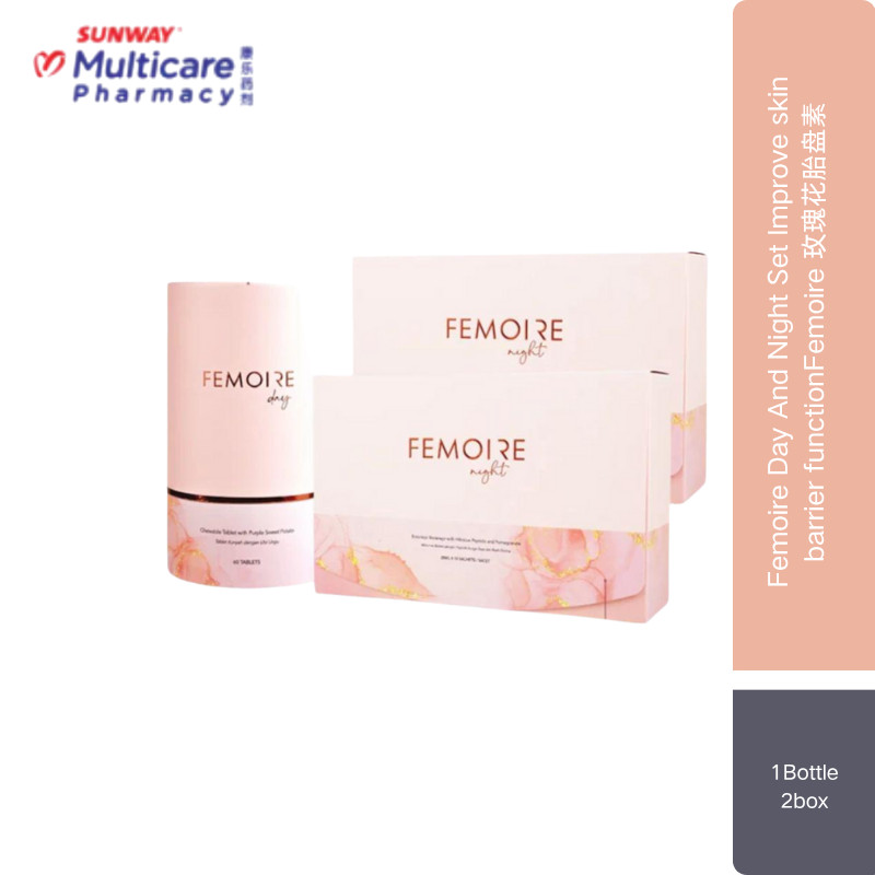【Hot Promotion】Authentic Femoire Day And Night Set Improve skin barrier ...