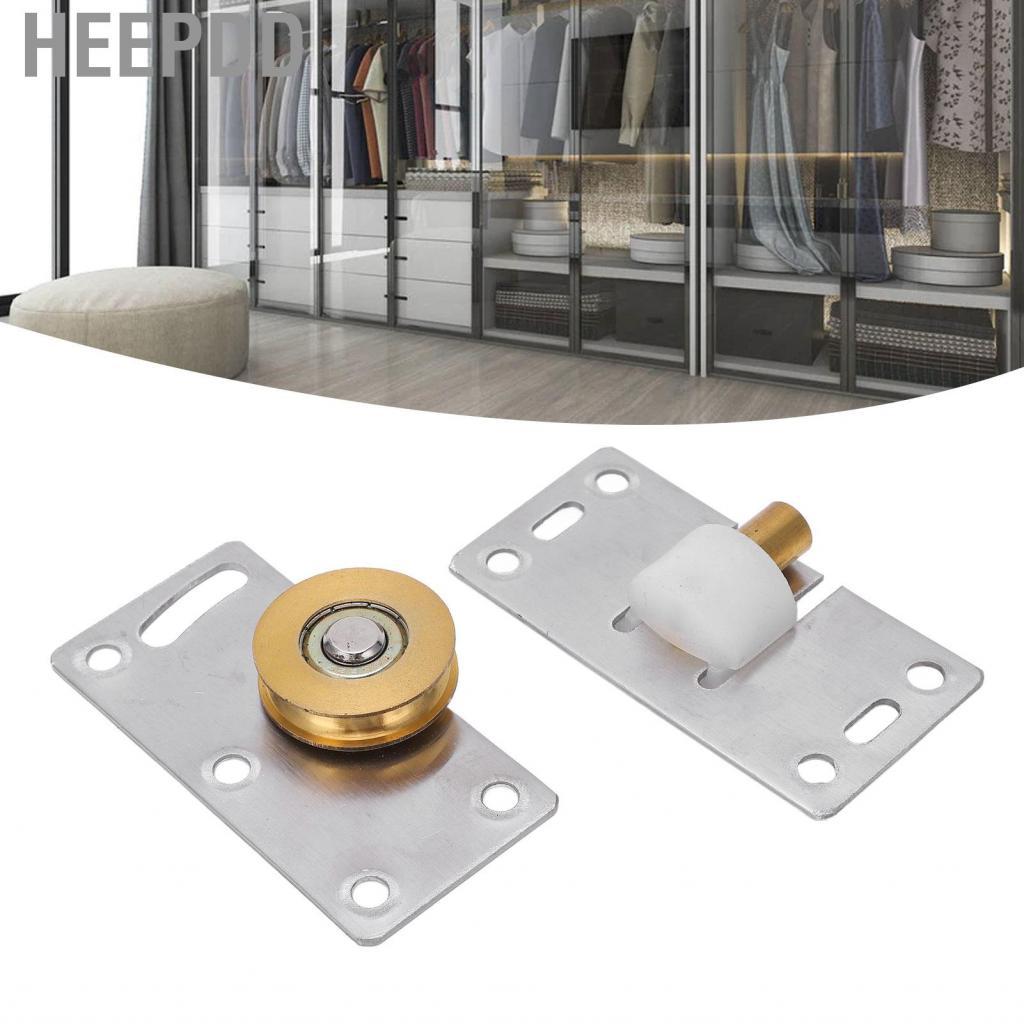 HEEPDD Sliding Door Wheels Hardware 2 Sets of 30mm OD Roller Set with ...