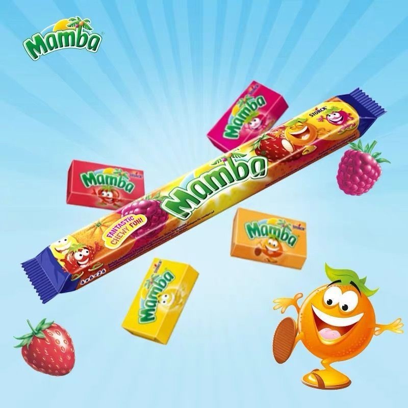 German Erbao nimm2 Fruit Flavor Gummy Mamba 24 Pieces Multi-flavor No ...