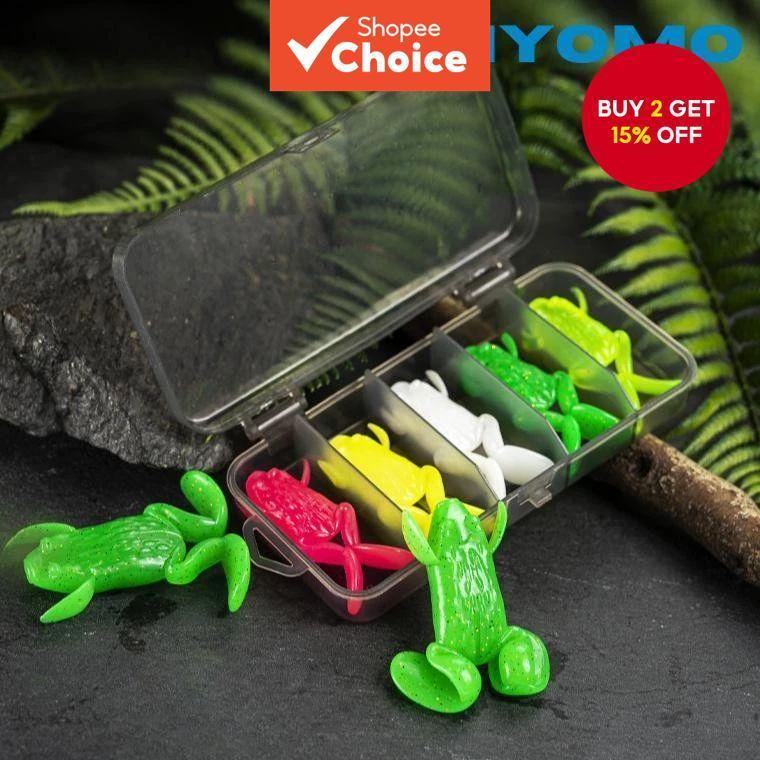 5pcs/lot Soft Frog Fishing Lure Set 5g 10g Scooper Jump Frog Lure Top ...