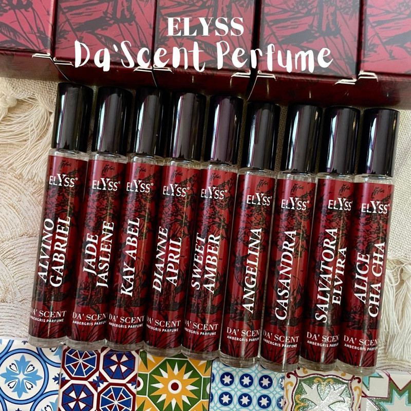 PERFUME ELYSS DA' SCENT I EDP 🔥ORIGINAL🔥 WANGIAN MINYAK WANGI PARFUM ...