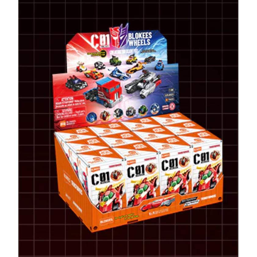 Blokees Wheels Transformers C011 Set of 12 Auto Volume 01 Model Kit ...