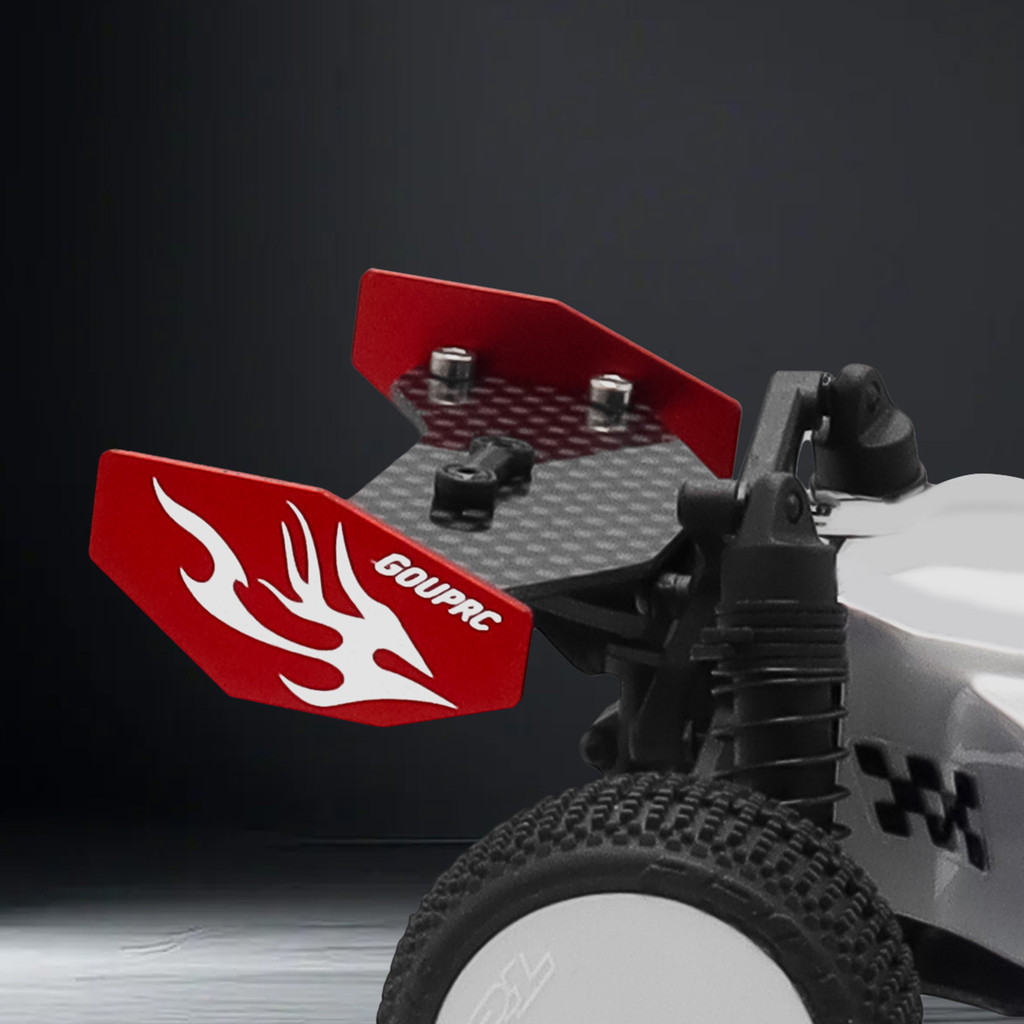RC Car Tail Wing RC Rear Wing Carbon Fiber Rear Wing for Losi Micro-B 1 ...