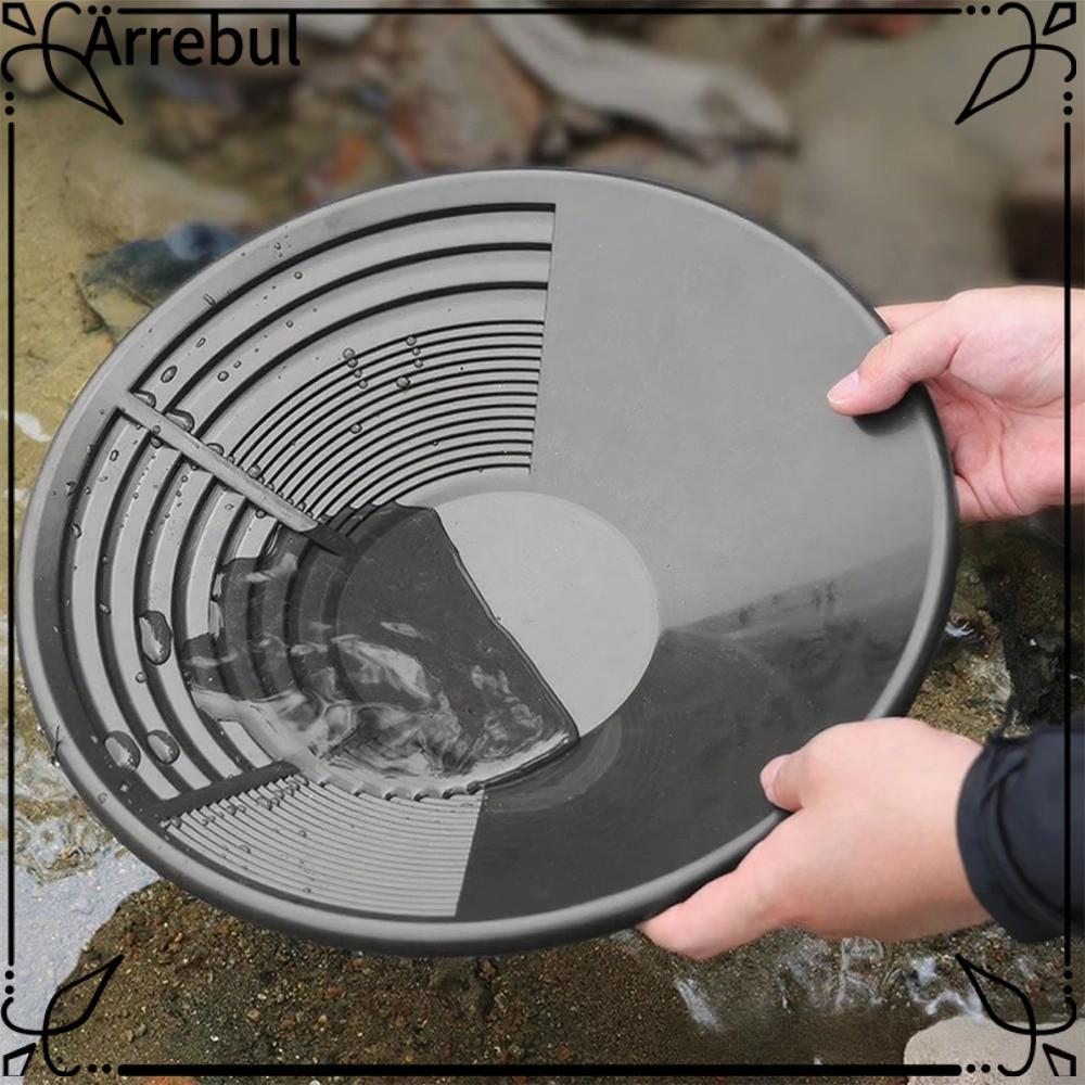 ARREBUL Gold Pan, Large Capacity Plastic Gold Panning Tools, Portable ...