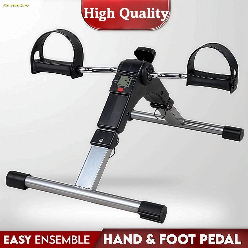 PALETTY Mini Exercise Bicycle, LCD Display with Timer Exercise Bike, High Quality Foldable Thin ...