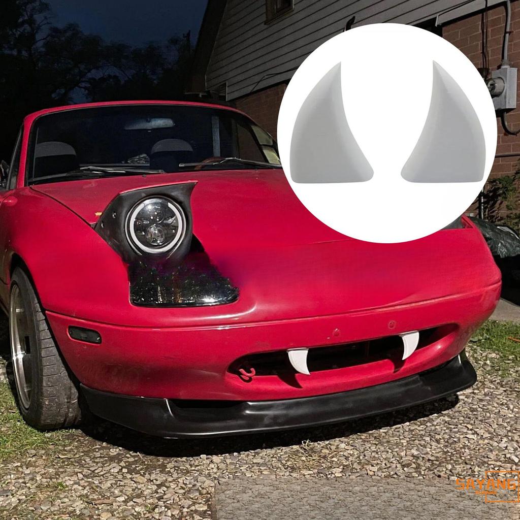 Car Front Grille Teeth Decor 3D Printed Vampire Tooth Decor Suitable ...