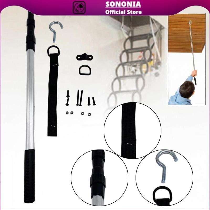 [SONONIA] Attic Pull Down Hook Attic Pull Down Hook System Kit Loft ...