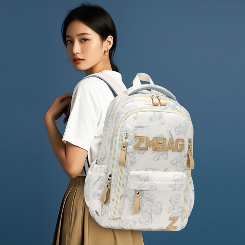 Fashion Graffiti Backpack Men Women Leisure Travel Large-Capacity ...